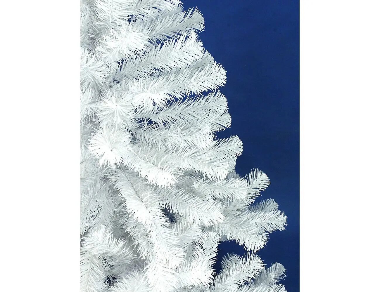 Искусственная белая елка Метелица 120 см, ПВХ, MOROZCO