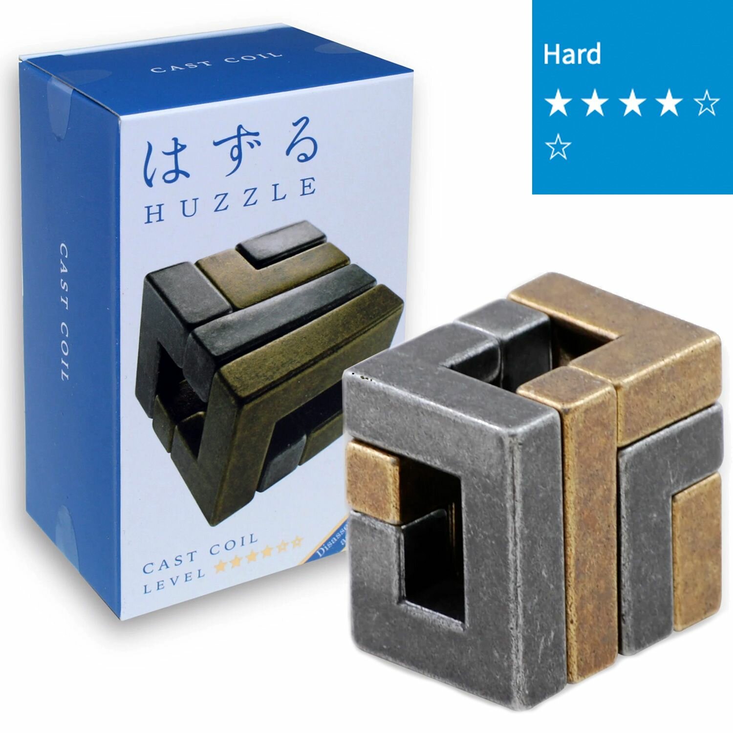 Головоломка Куб Hanayama Колодец 4*, уровень сложности 4 из 6, для детей и взрослых