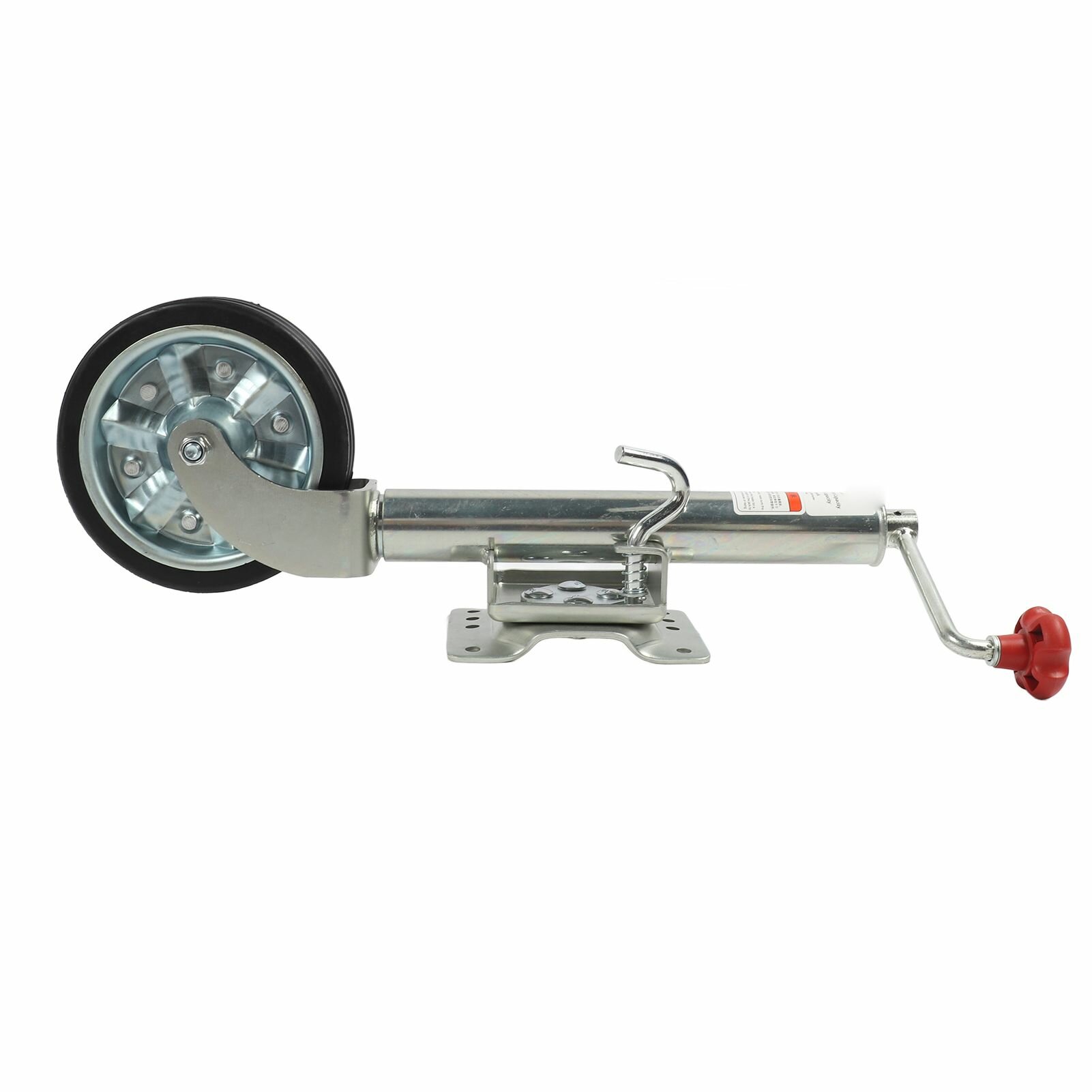 Регулируемый прицепной домкрат на 1500 фунтов с 8-дюймовым колесом для яхт, прицепов и авт house trailer, из оцинкованной стали