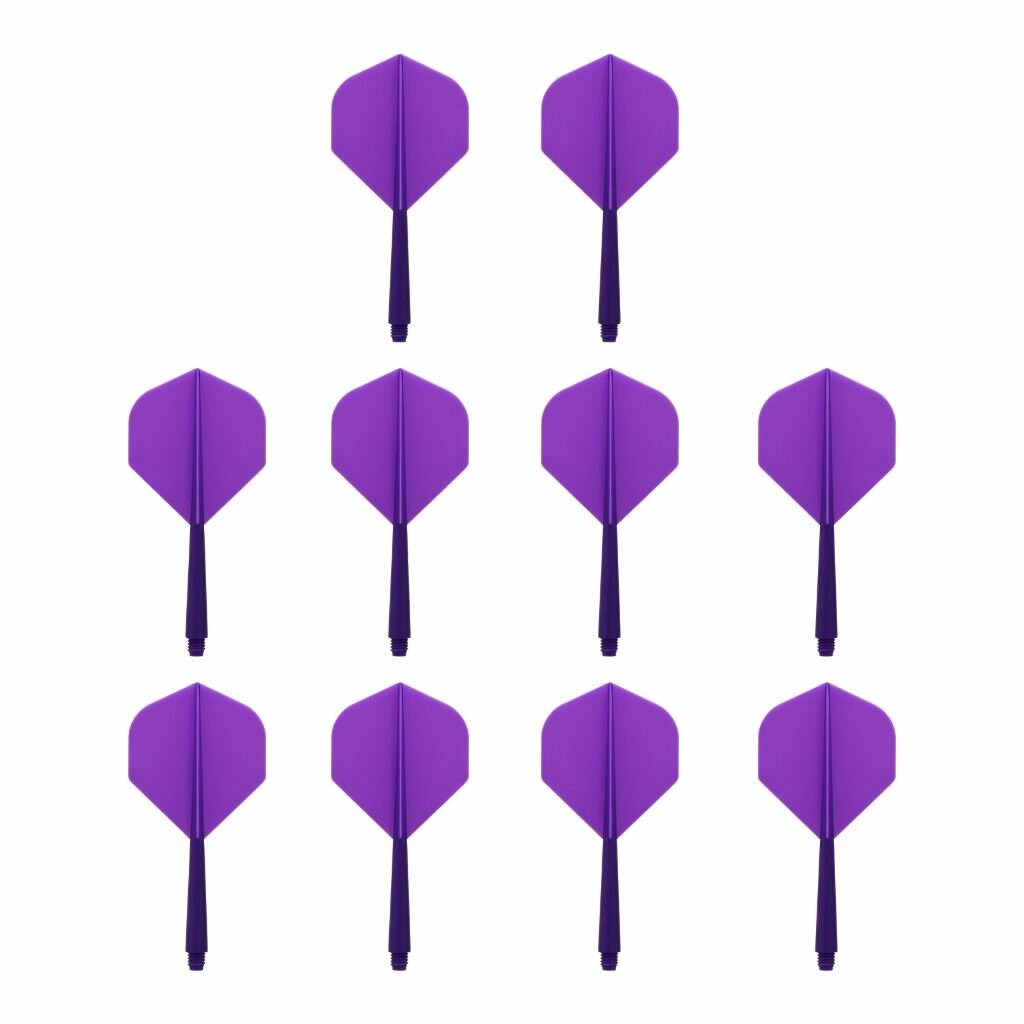 10 шт. Легкие пластиковые оперения для дротиков 2BA