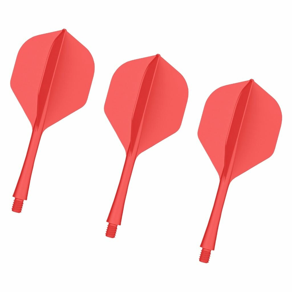 3 шт. Пластиковые стержни и оперения для дартса 2BA