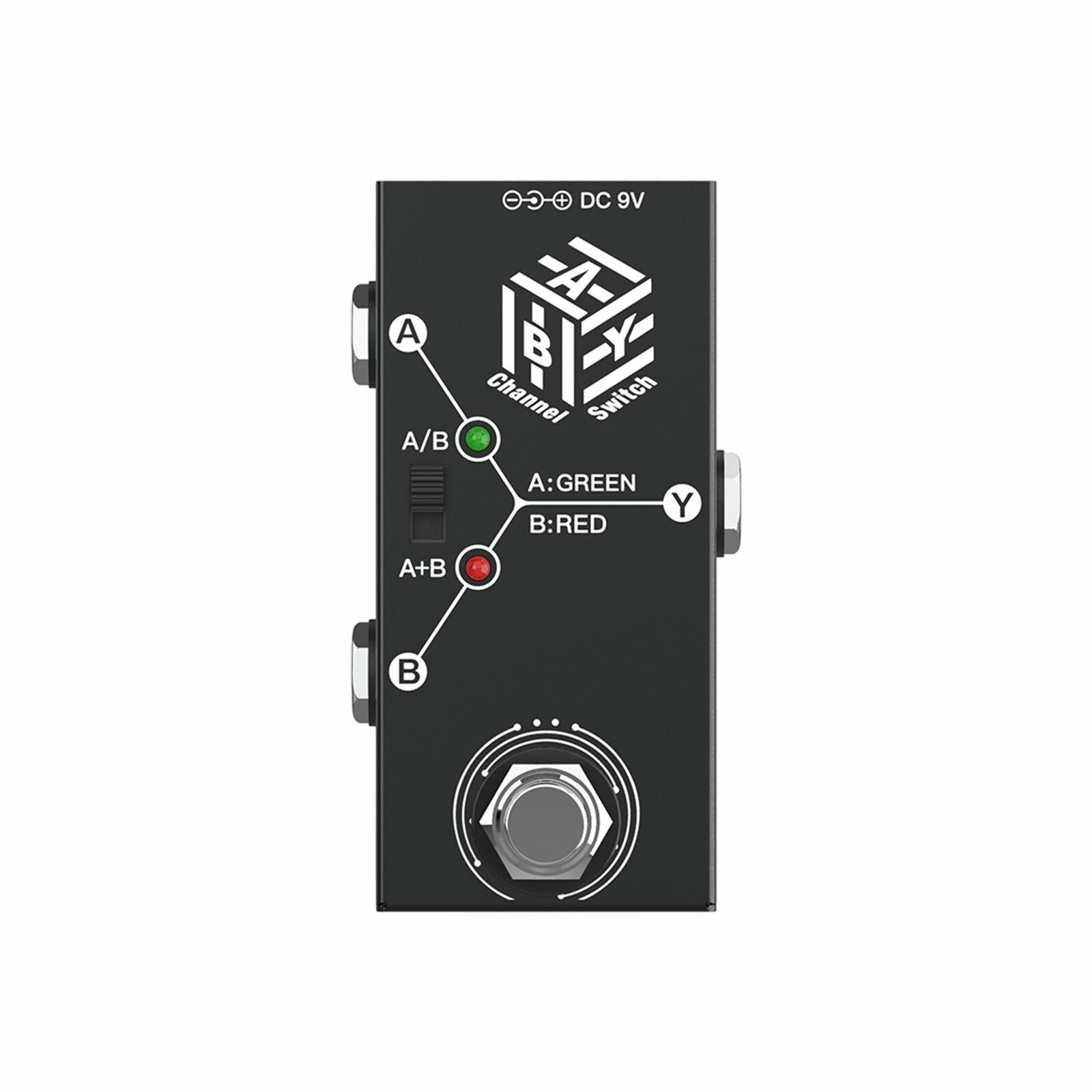 ABY Box Line Selector AB Switch Педаль эффектов для мини-гитары
