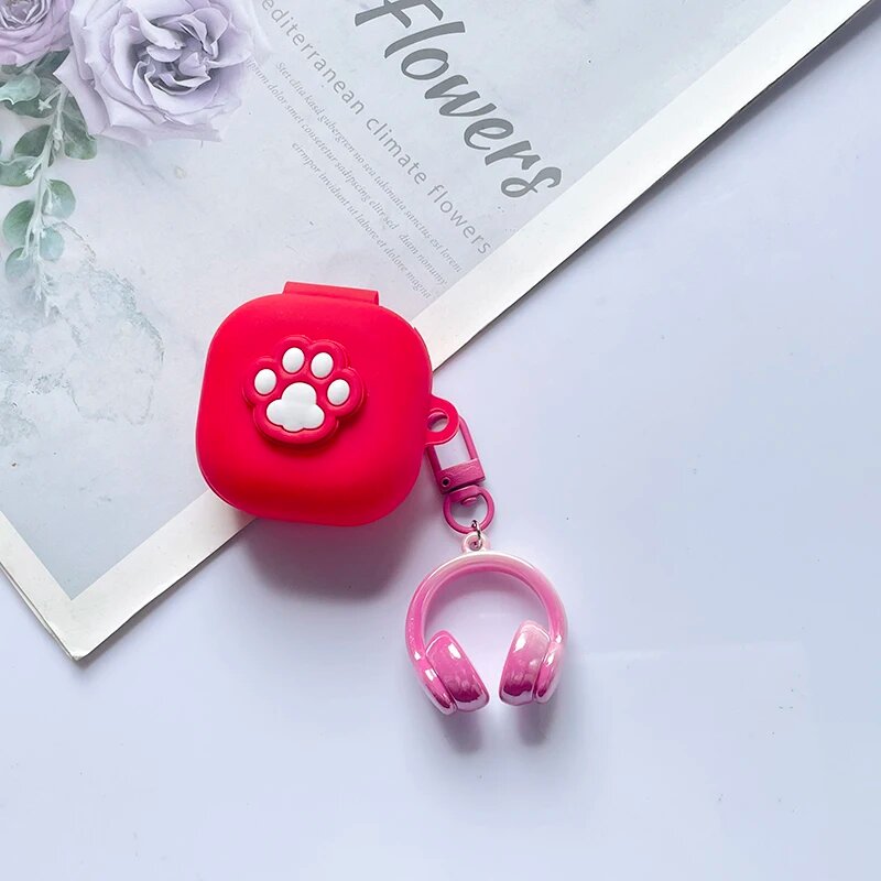 Силиконовый чехол VBYGXTIN для Samsung Galaxy Buds2 PRO/Live/pro/FE For Galaxy Buds Core, D1