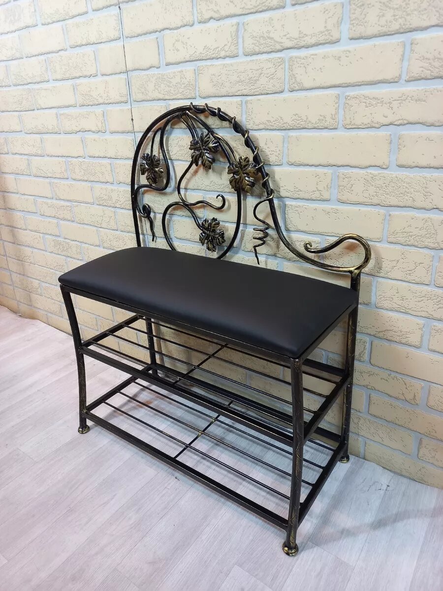 Банкетка Студия кованой мебели Нива №16