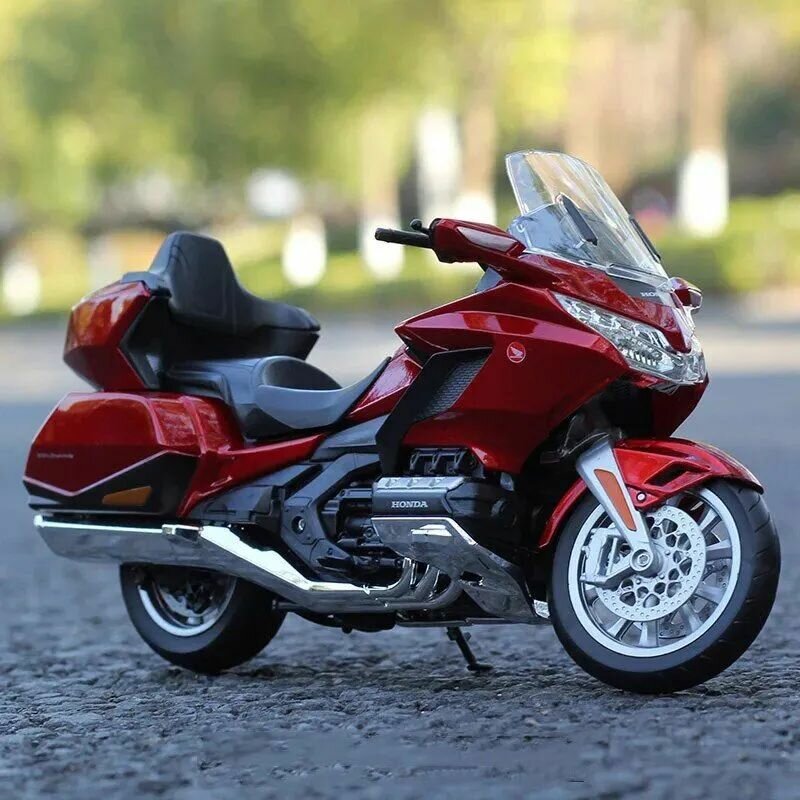 1:18 HONDA 2020 Gold Wing Металлическая модель мотоцикла, мальчик игрушечный подарок, хобби коллекция