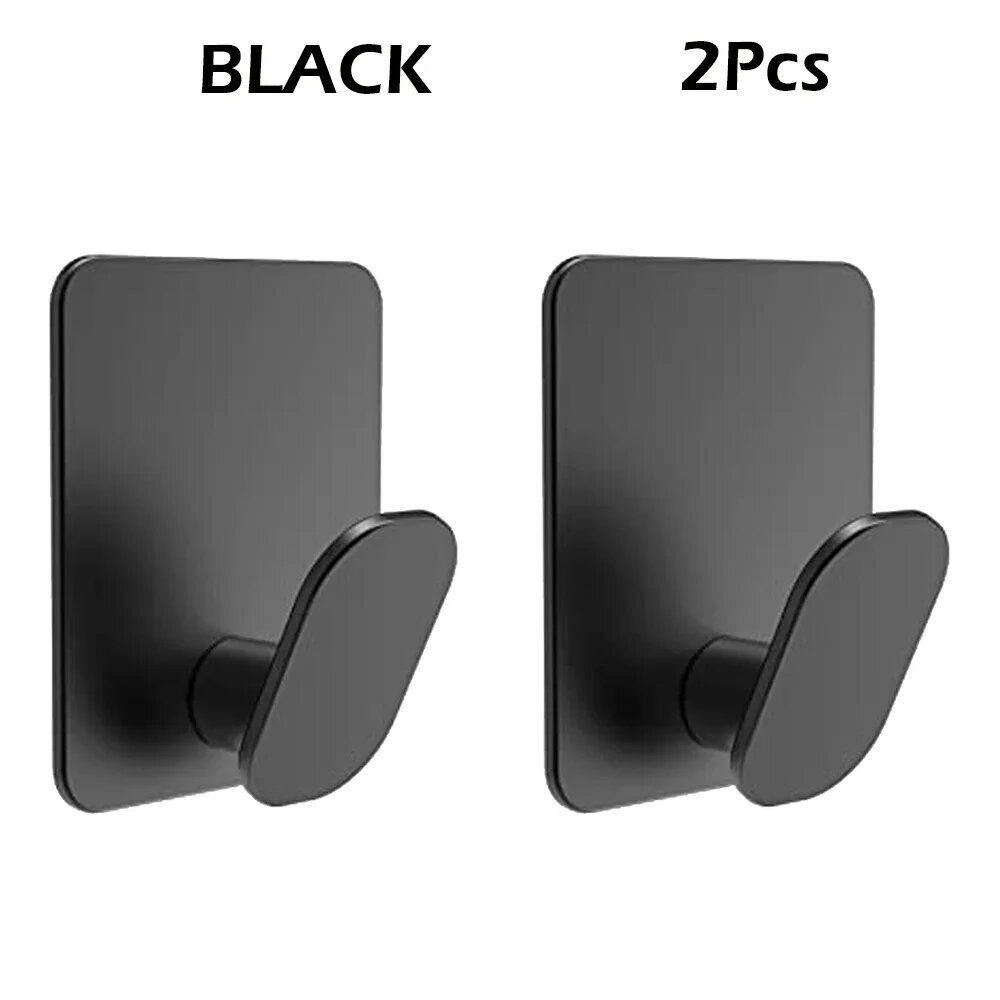 Настенные крючки из нержавеющей стали, 2 штуки