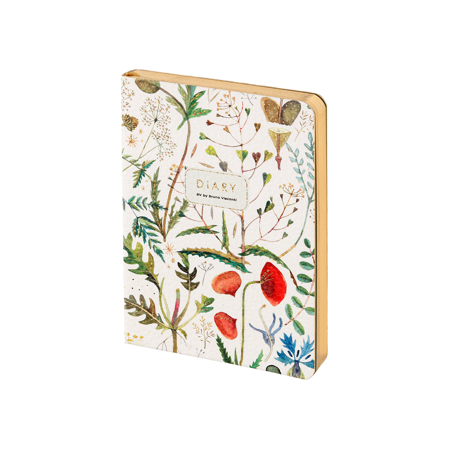 Ежедневник BrunoVisconti А6 "Луговые травы" недатированный, 256 страниц