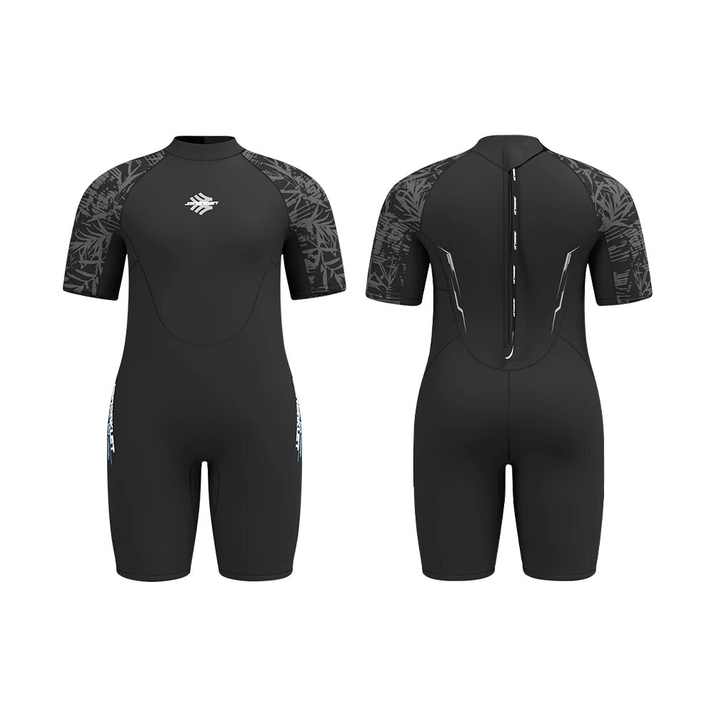 Мужской неопреновый гидрокостюм 3 мм, 5XL, с короткими рукавами