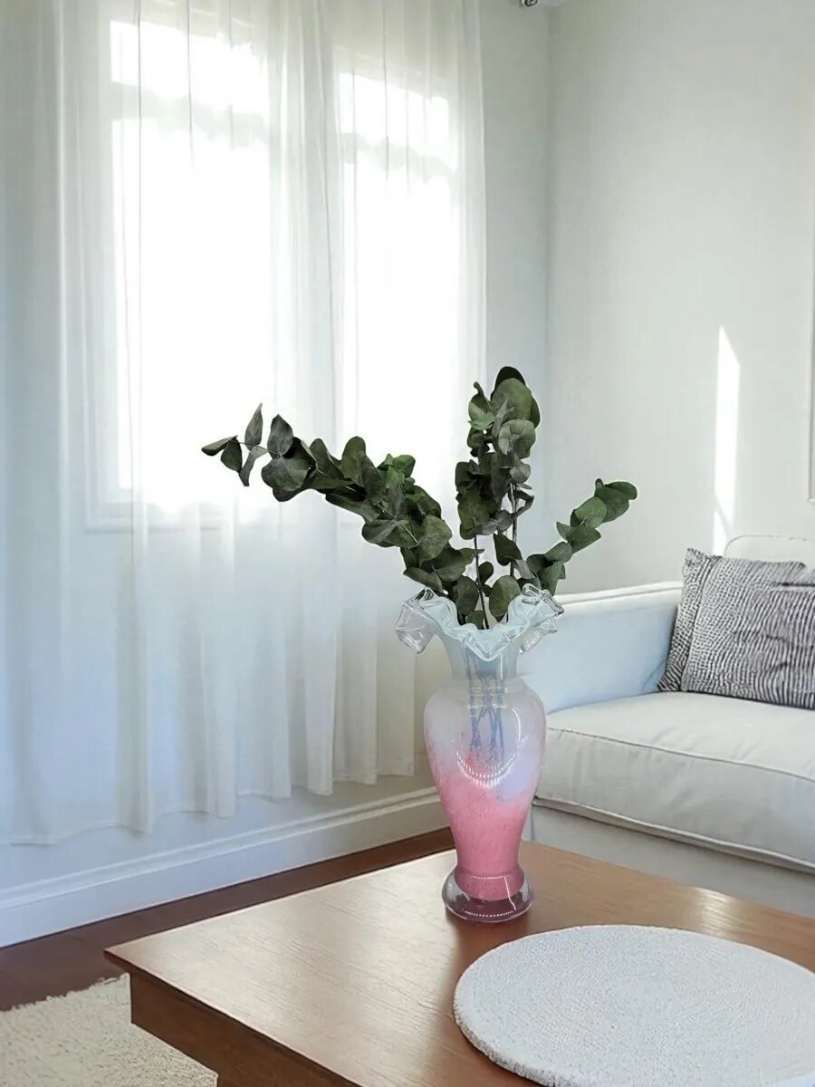 Ваза итальянская декоративная 30см 1л