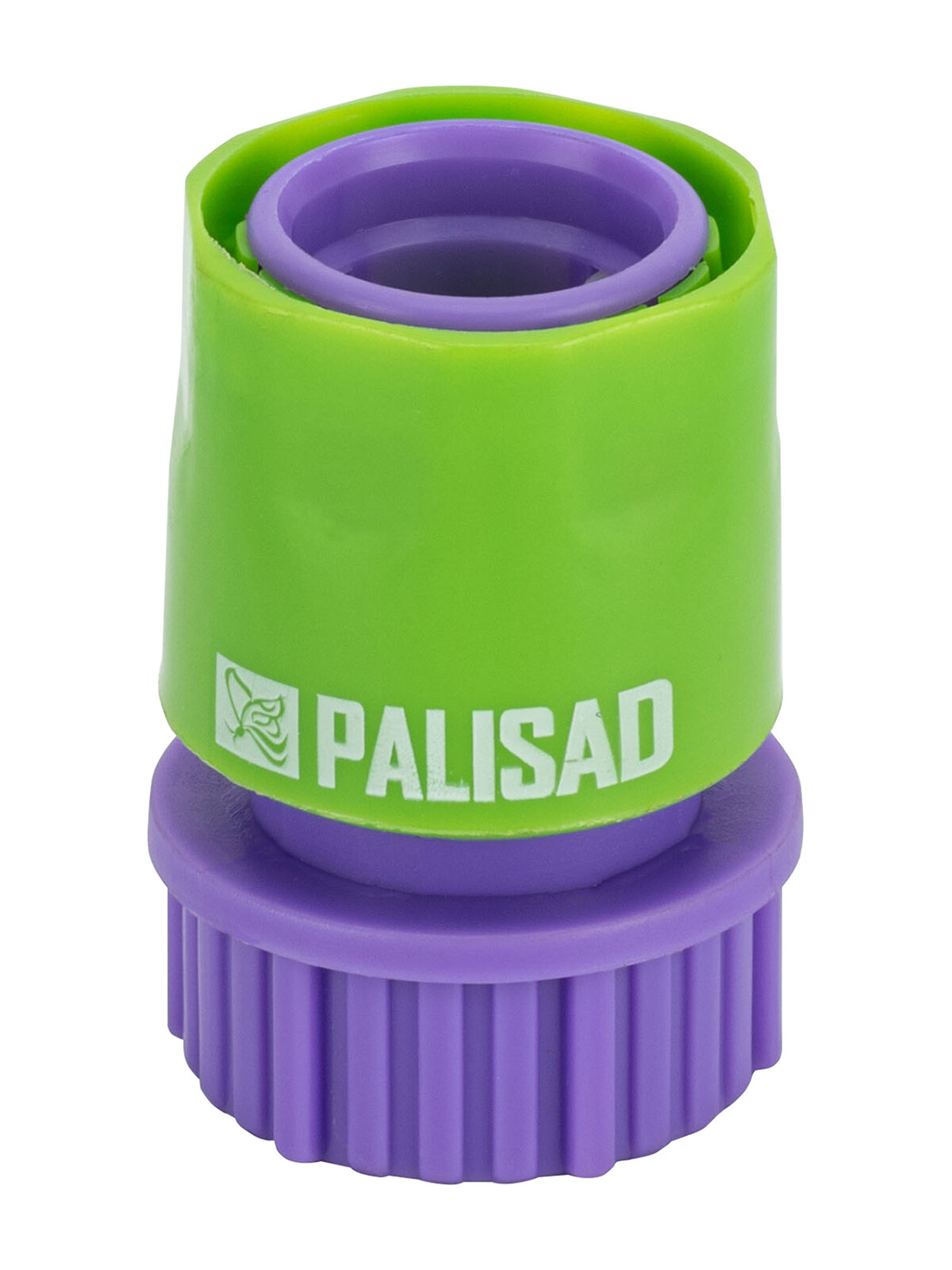 Соединитель пластмассовый быстросъемный Palisad внутренняя резьба 3/4", аквастоп 66170