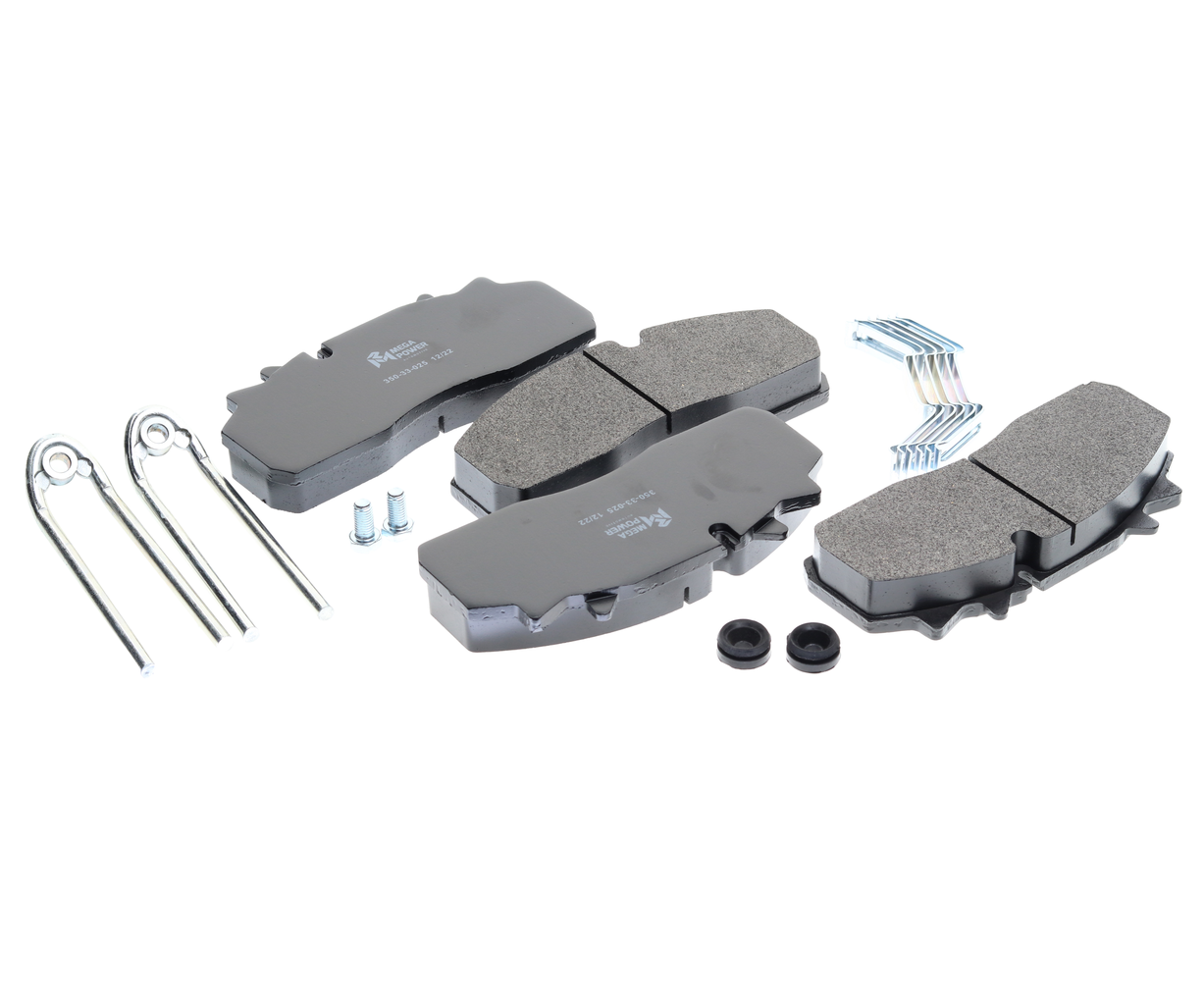 Колодки тормозные КАМАЗ-4308 с ремкомплектом (4шт.) тормозная система WABCO MEGAPOWER