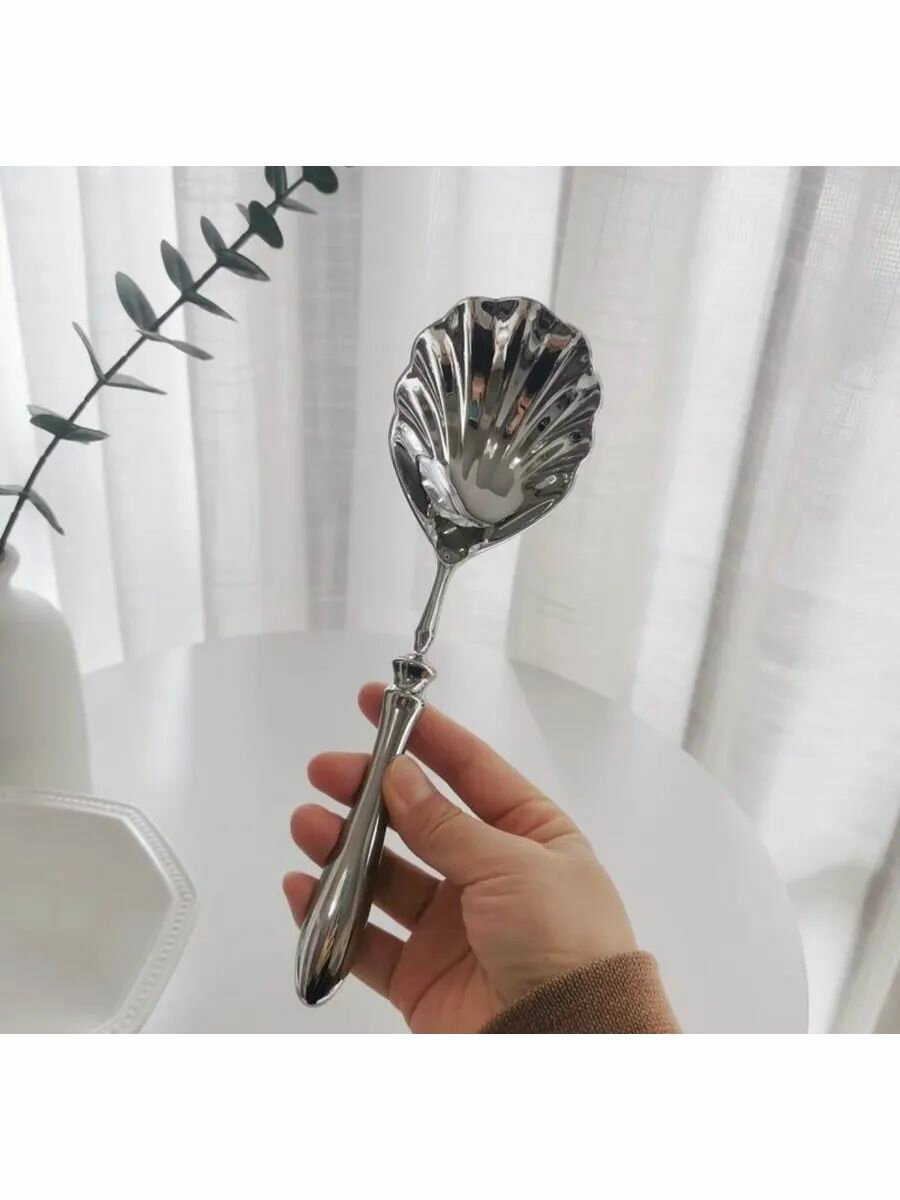 Ложка для салата ракушка, Ложка столовая 1 предм