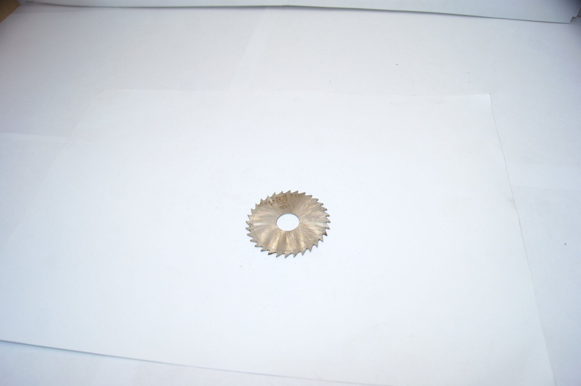 Фреза отрезная дисковая по металлу 50х1.2х13мм. z 32 Р6М5 СССР без фаски