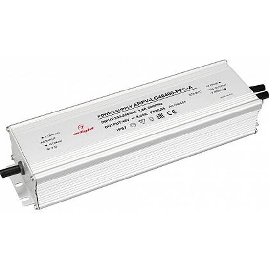 Блок питания Arlight ARPV-LG48400-PFC-A 48V, 8.3A, 400W , IP67 Металл