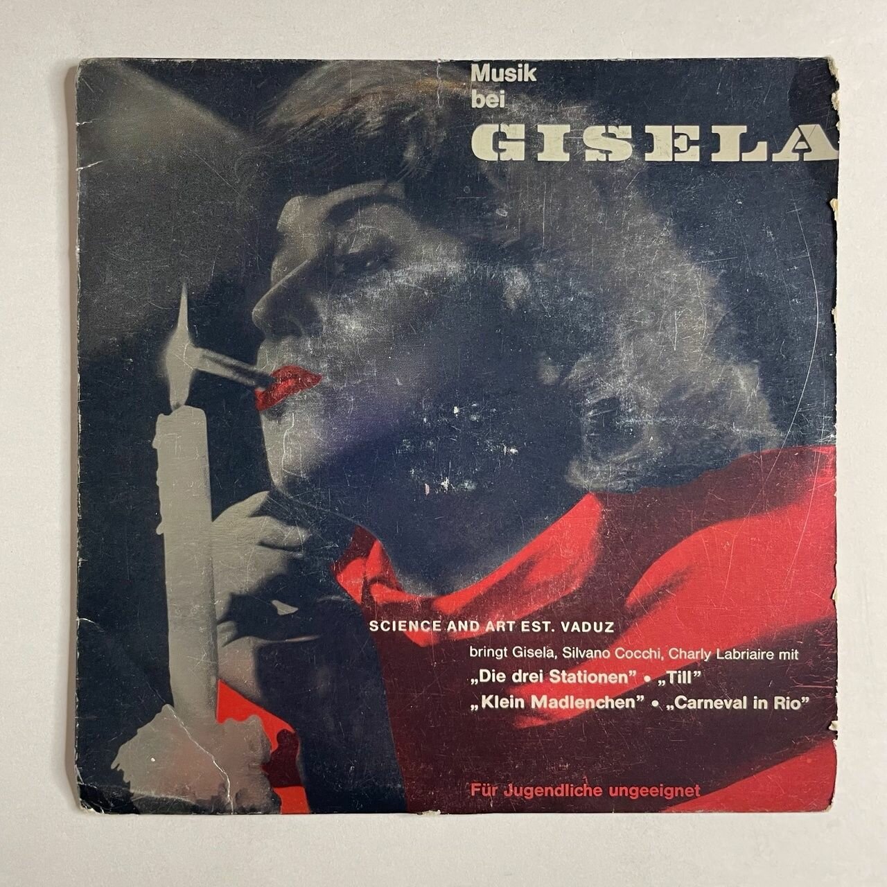Винтажная виниловая пластинка LP Musik Bei Gisela (Germany 1970) 7 дюймов, 45 RPM, Single
