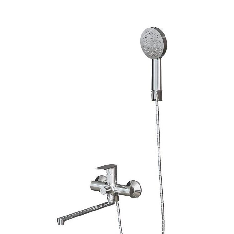 Смеситель для ванны Knotlor KN-33, хром