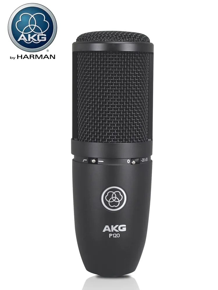 AKG Микрофон универсальный P120, черный