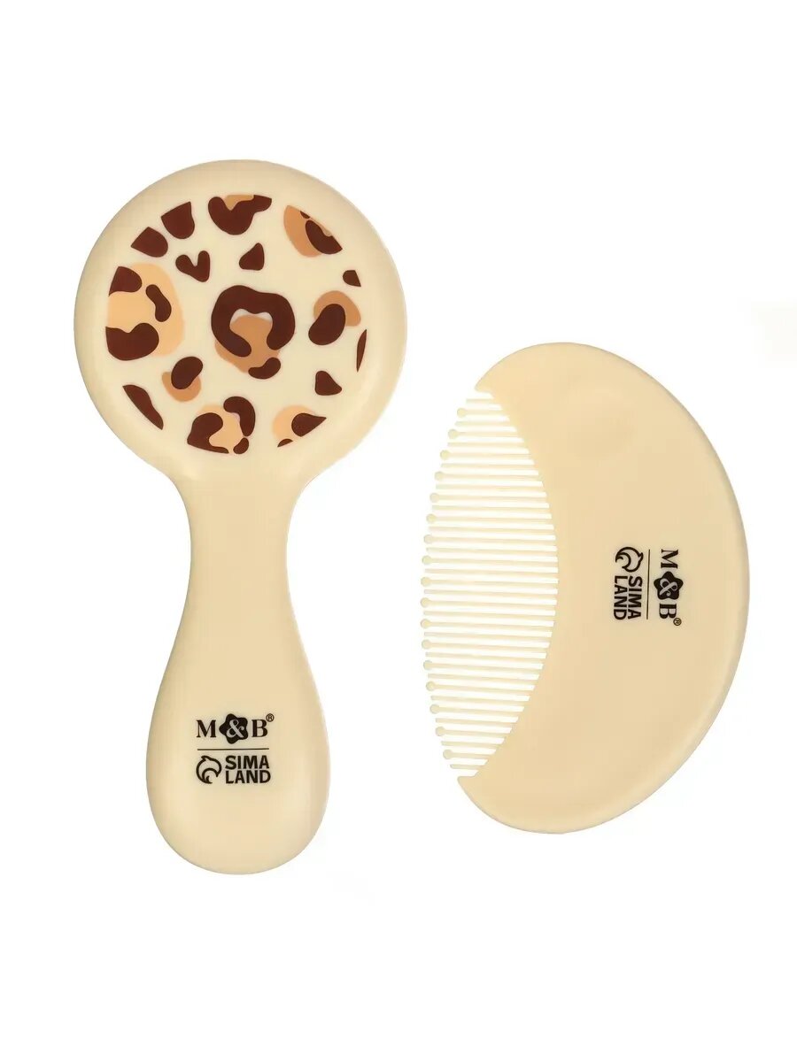 Расческа для волос для новорожденных набор от корочек