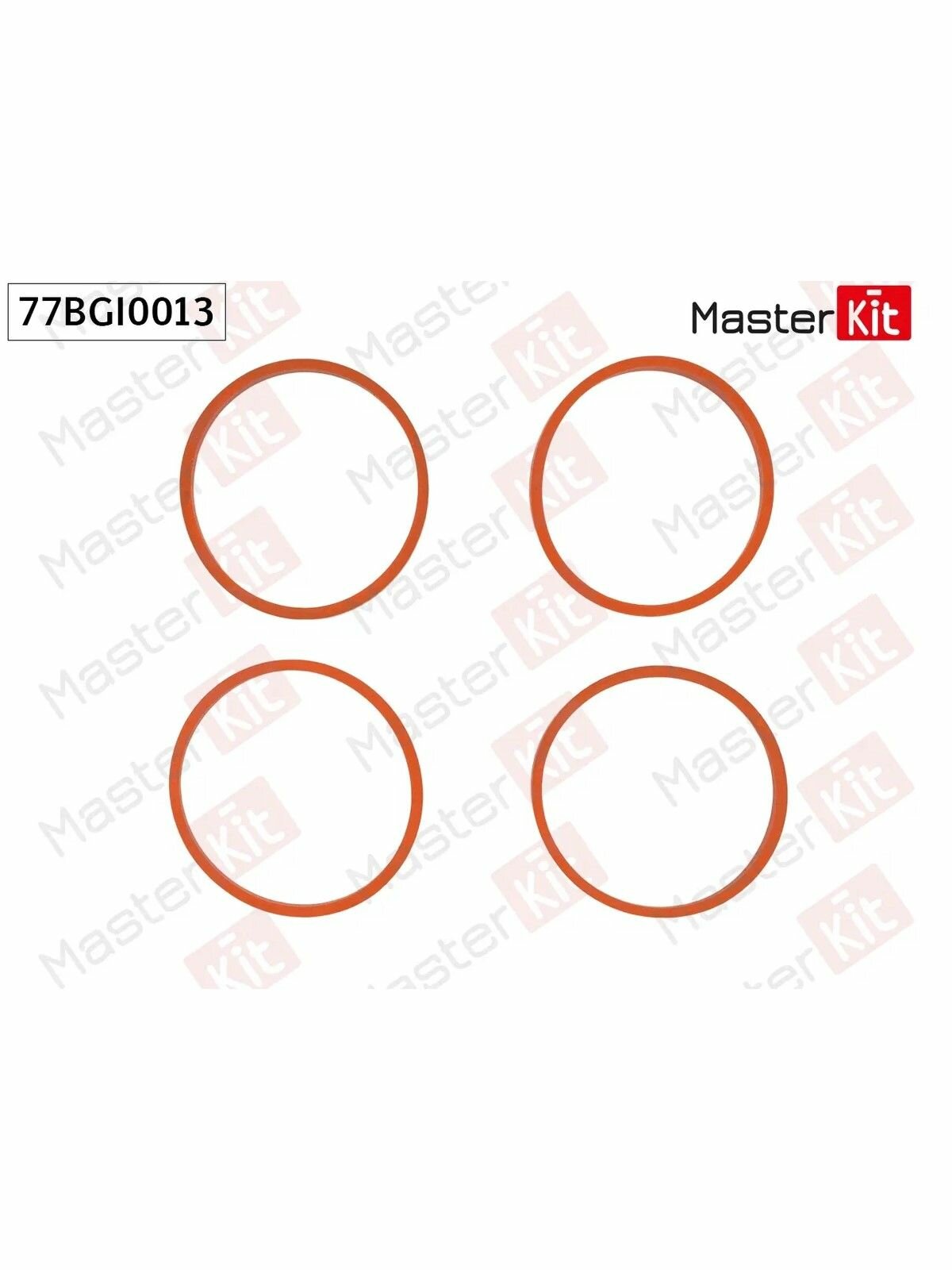 Комплект прокладок впускного коллектора Peugeot PARTNER (K9) NFP (EC5), MASTERKIT 77BGI0013