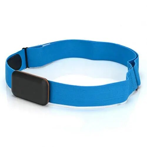 Беспроводной пульсометр нагрудный ремень Polar Wahoo из нейлона и спандекса Синий, Light Blue
