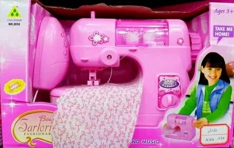 Игрушечная швейная машина "Для принцессы" Play Smart Лапка двигается.