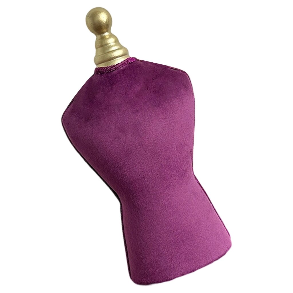 Манекен для ювелирных изделий с бархатной поверхностью, металлическая конструкция, современный дизайн для выставок и розничной демонстрации