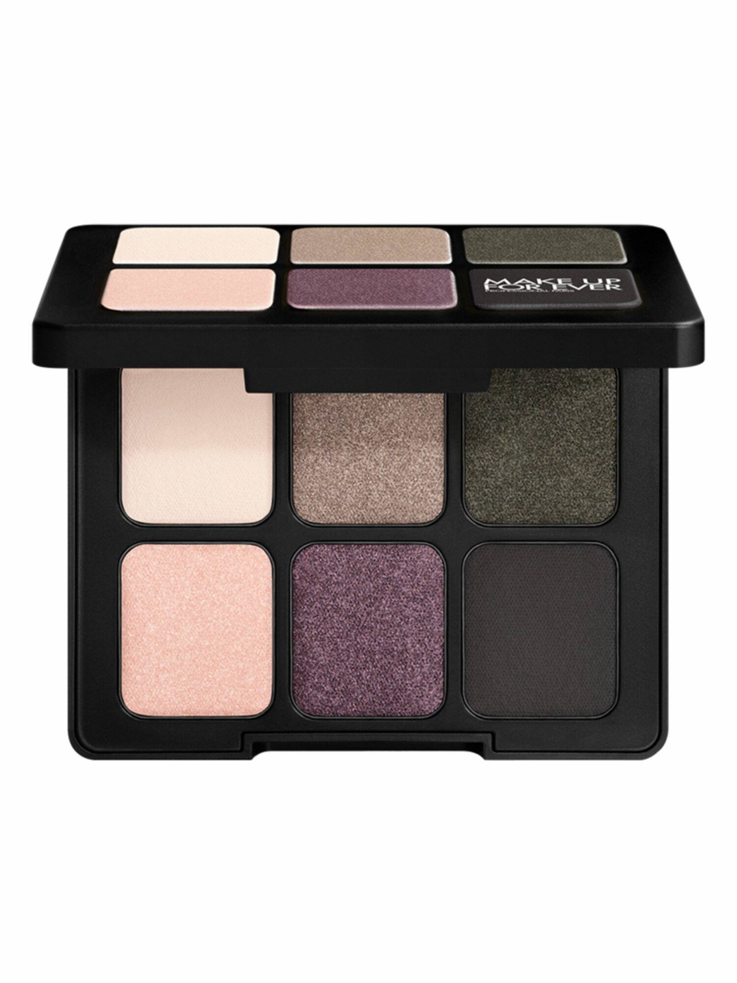 MAKE UP FOR EVER Палетка теней для век Artist To Go Eyeshadow Palette (100 Whatever Black)