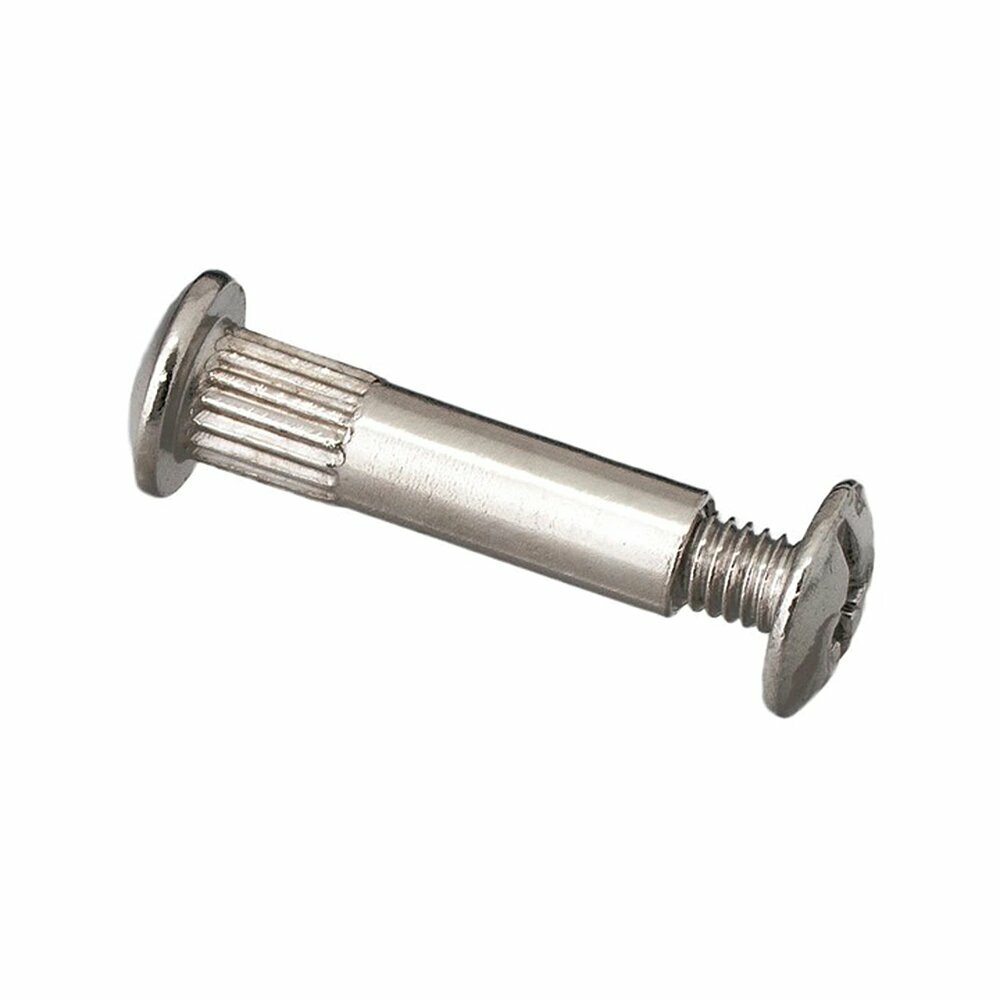 Стяжка межсекционная "Element", 8 х 30 мм, цвет никель, 4 штуки