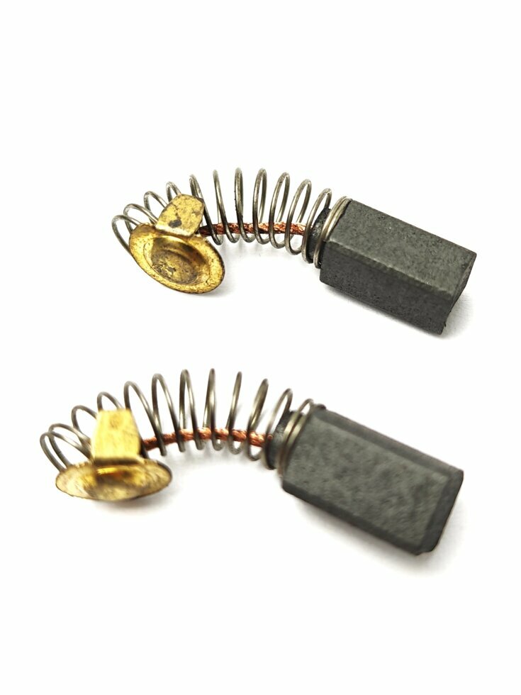 Щётки угольные перфоратора Калибр ЭП Ferm Stern Sturm Hitachi графитовые 6,5х7,5х13,5мм пара 2шт