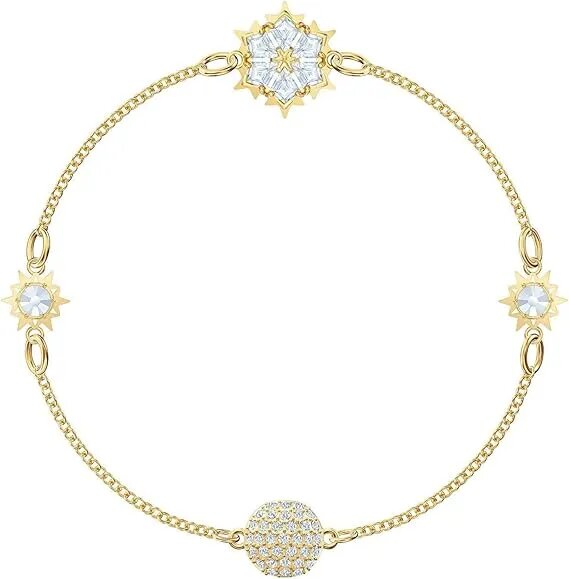 Браслет-цепочка, кристаллы Swarovski
