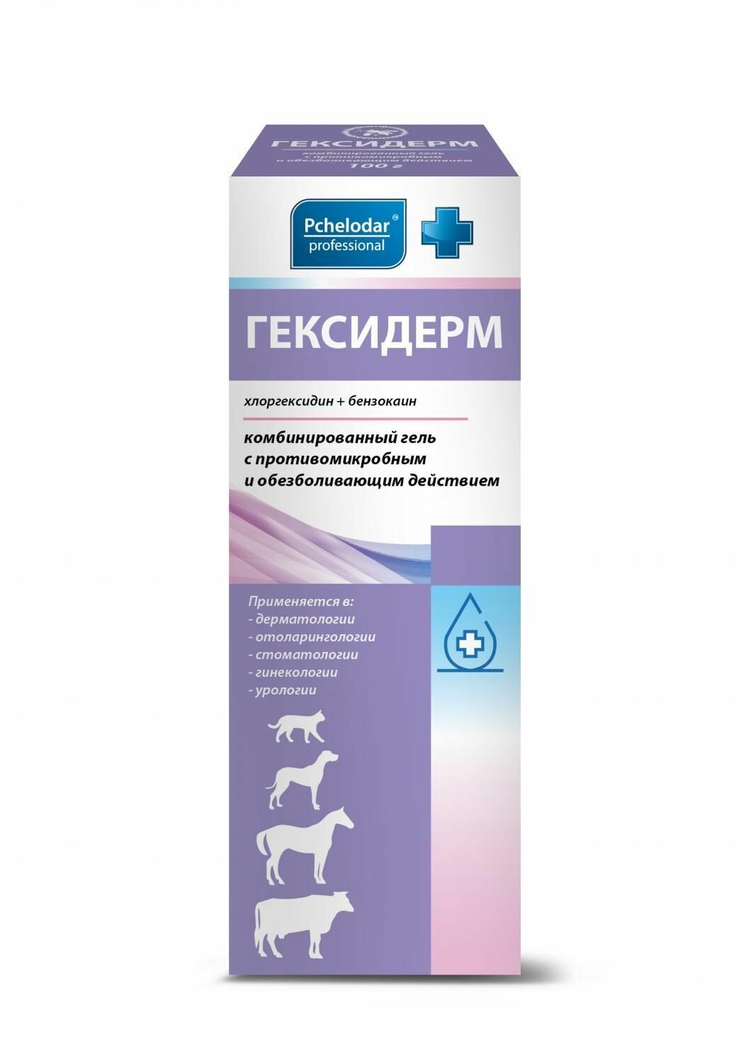 Пчелодар гель Гексидерм с противомикробным и обезболивающим действием , 100 мл