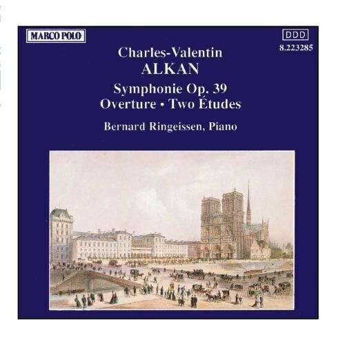 Диск Bernard Ringeissen & Charles-Valentin Alkan: ALKAN: Symphonie / Ouverture / Etudes, Op. 39 (1 CD)