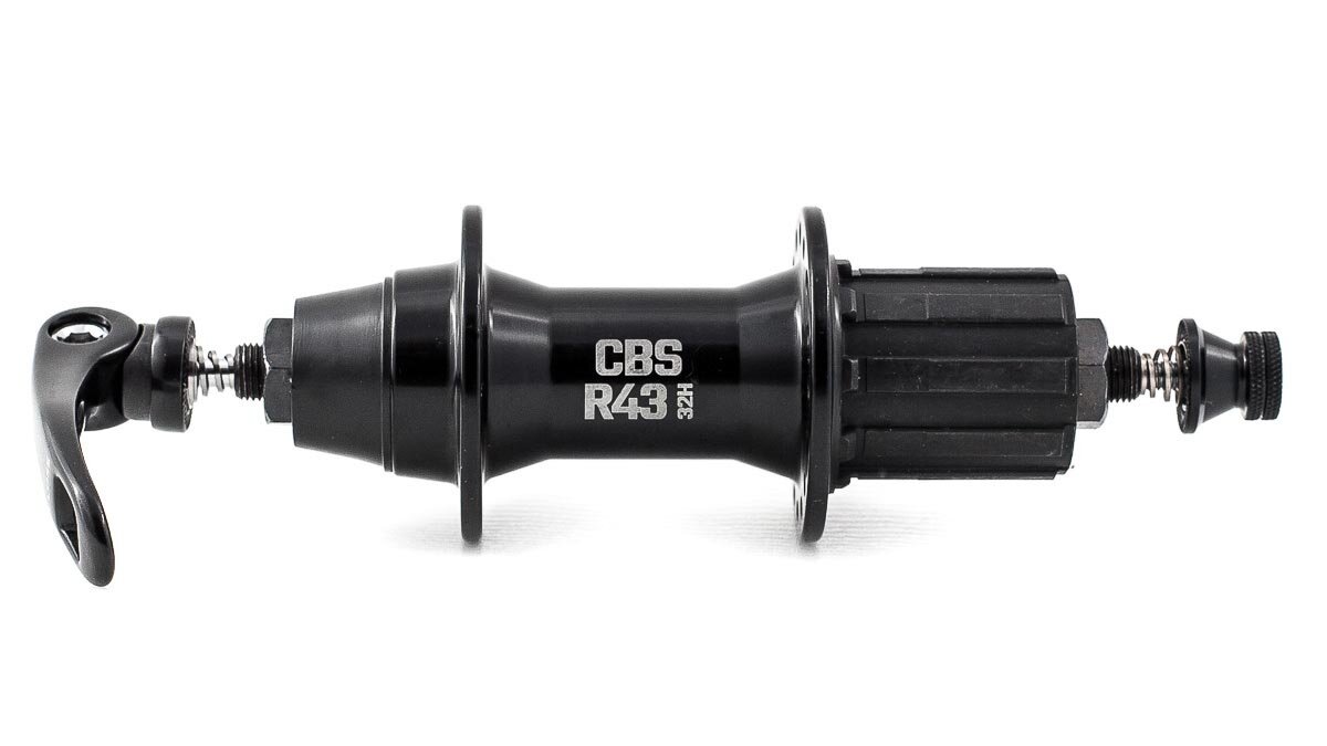 Colt Bikes Втулка задняя CBS 43 OPEN QR черный, пром подшипник, эксцентрик (32 отв.)