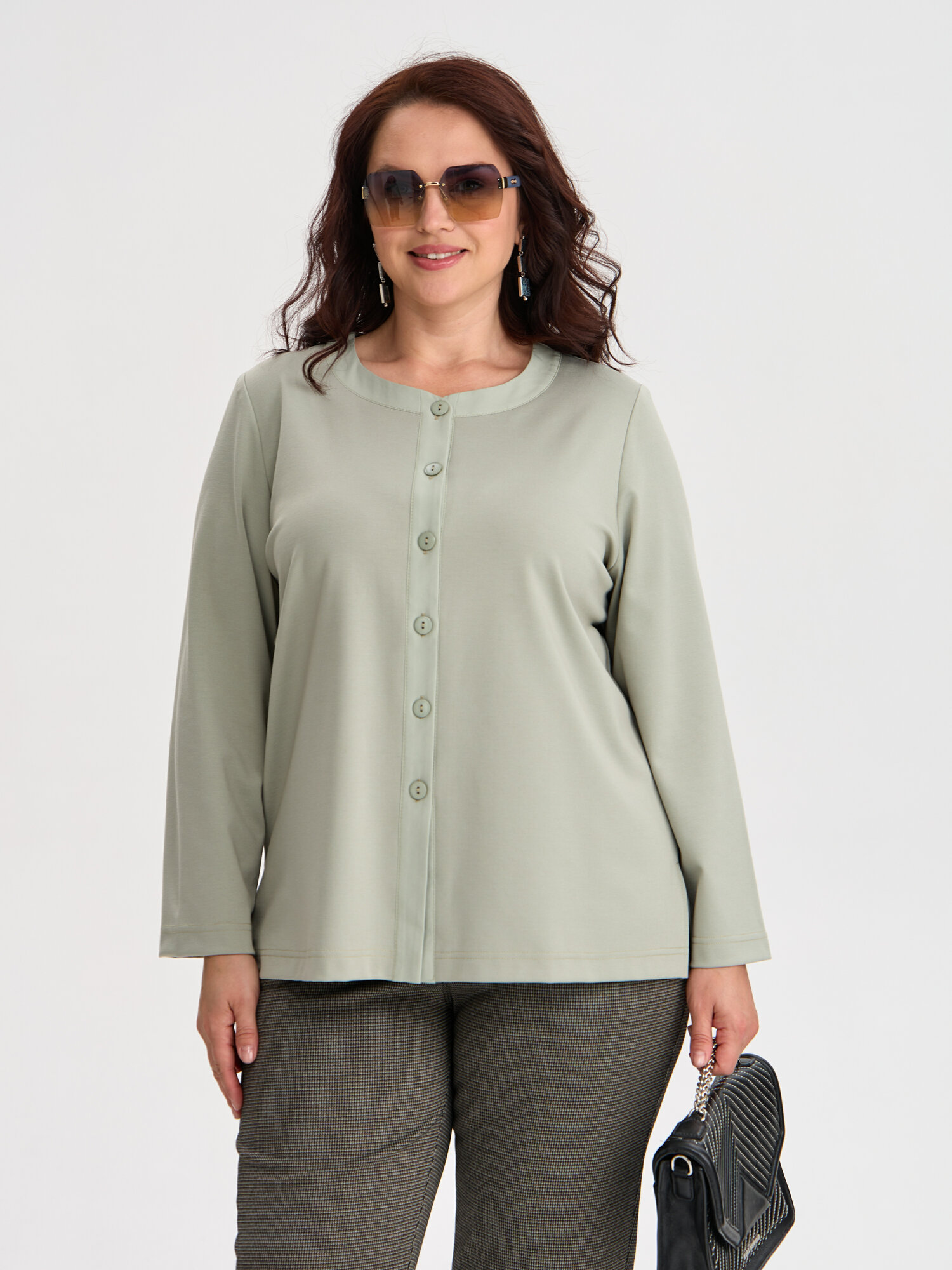 Блуза Жакет Большие размеры