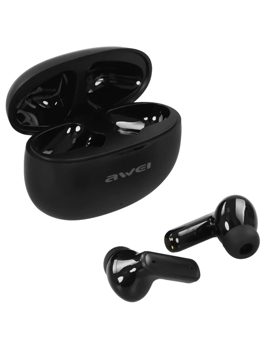 Наушники Awei T-71, беспроводные, с шумоподавлением, Hi-Fi, черные