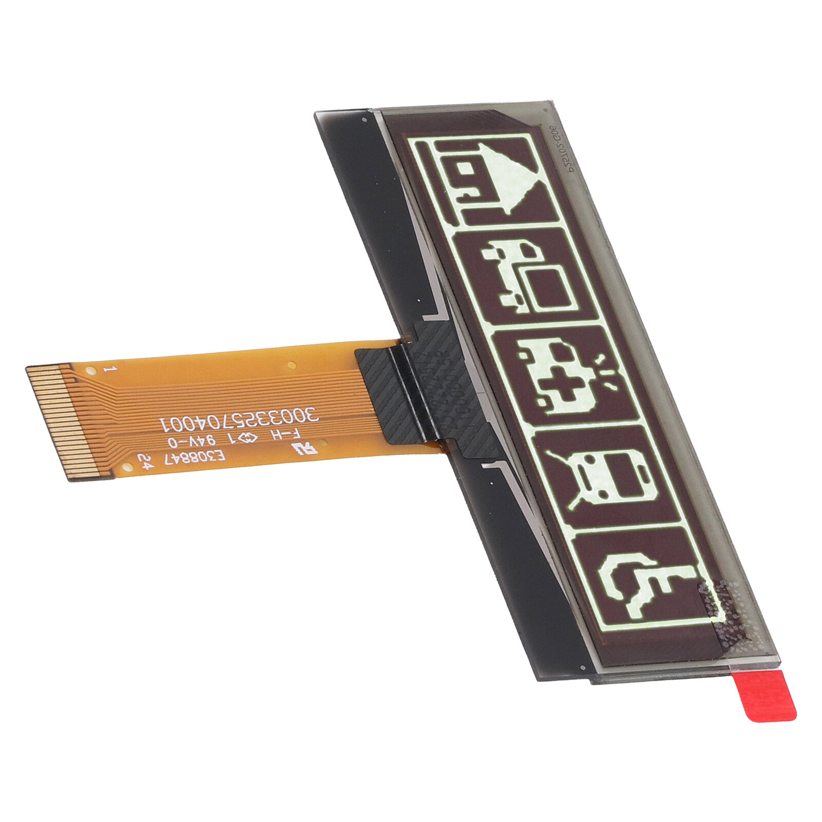 Модуль дисплея с органическим светодиодом, 2,23 дюйма, разрешение 123x32, SSD1305, интерфейс SPI IIC, 24-контактный экранный модуль, белый