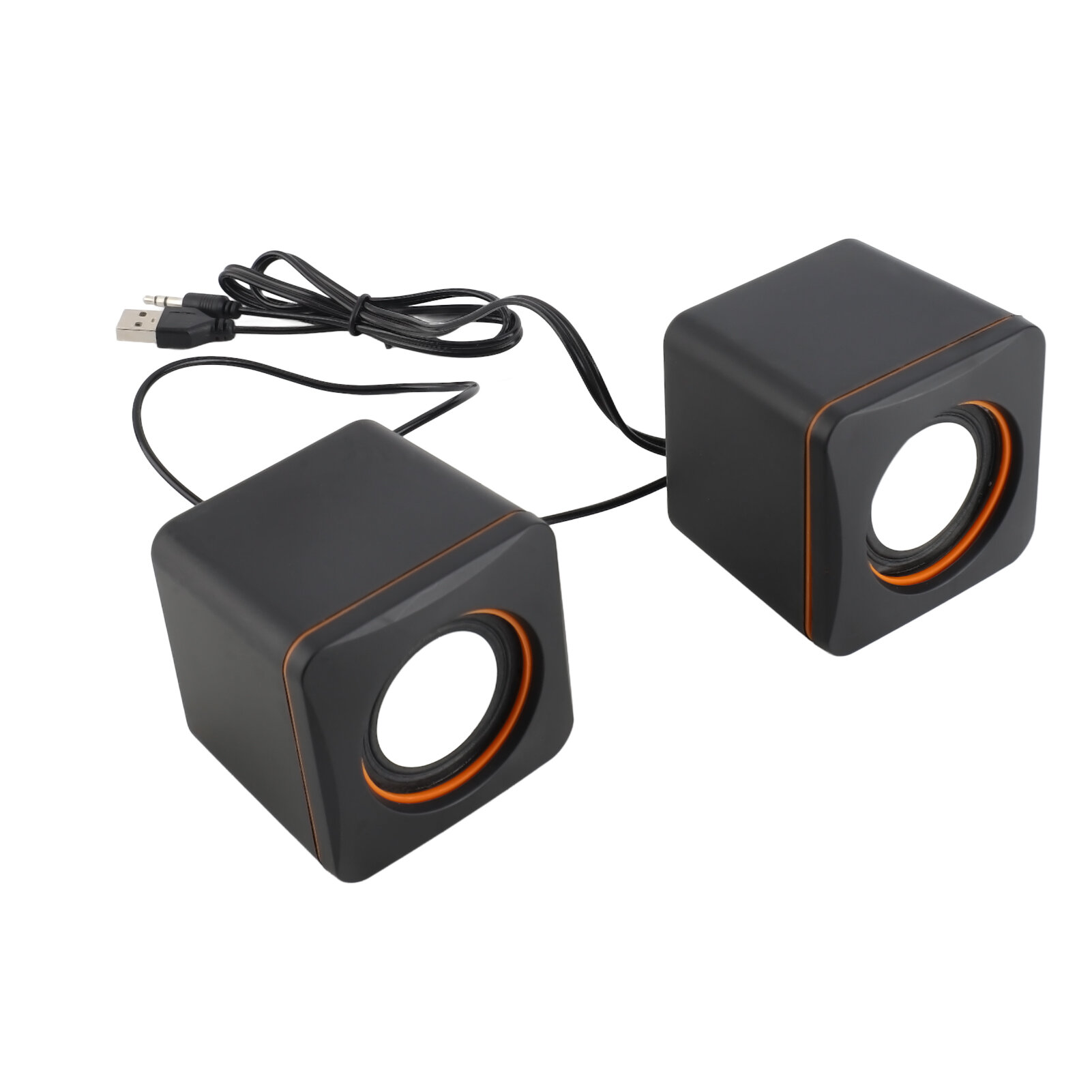 Динамик настольный, мини, музыкальный, с разъемом 3.5 мм, для ноутбука/MP3/смартфона