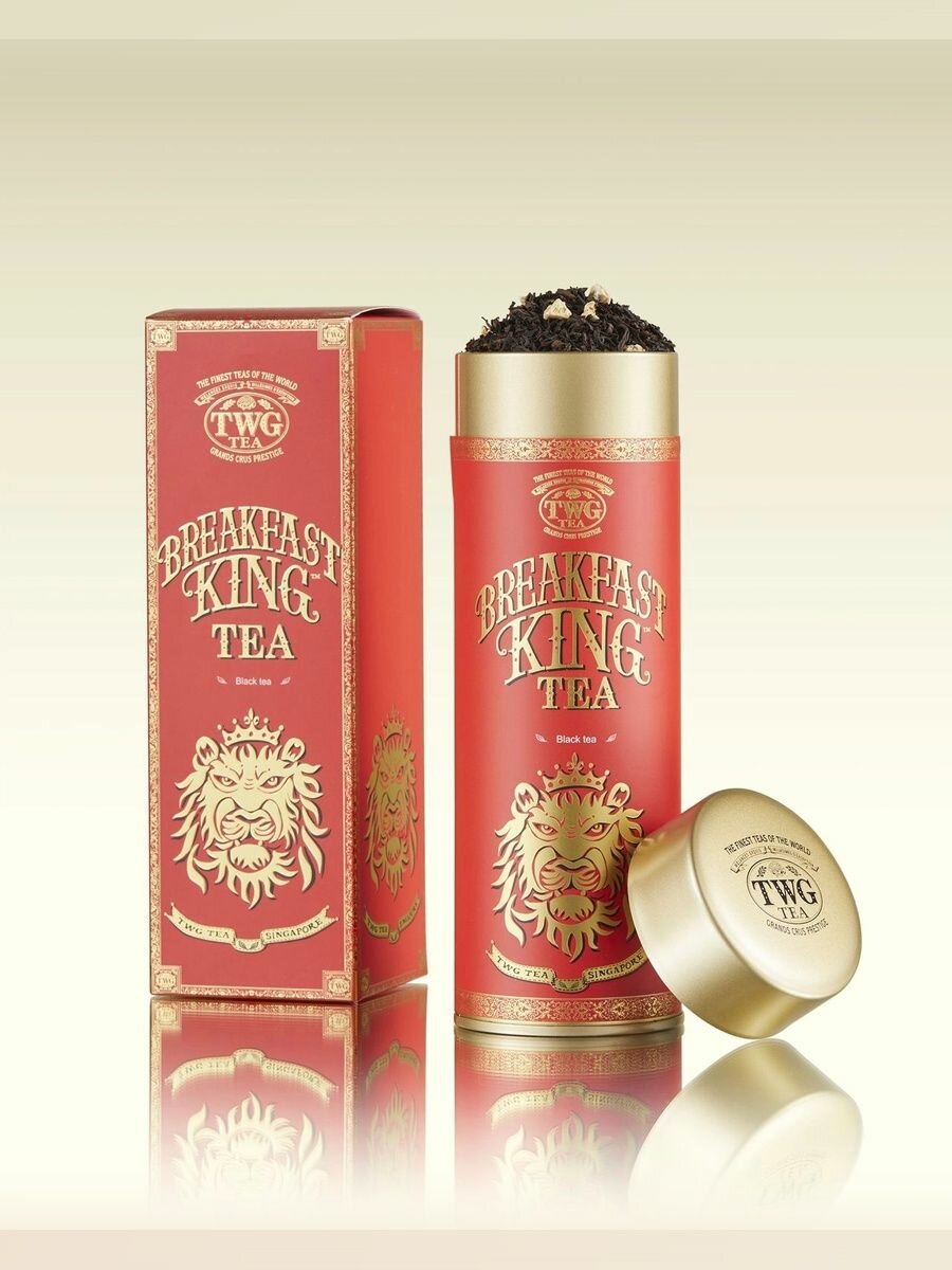 Чёрный чай c корнем женьшеня King Breakfast TWG TEA