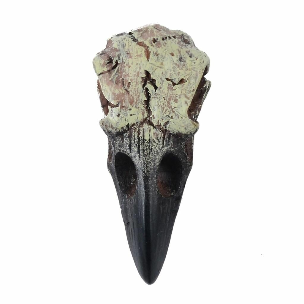 Декоративная елочка, Подвеска для Украшения черепа в виде Вороньего черепа-L