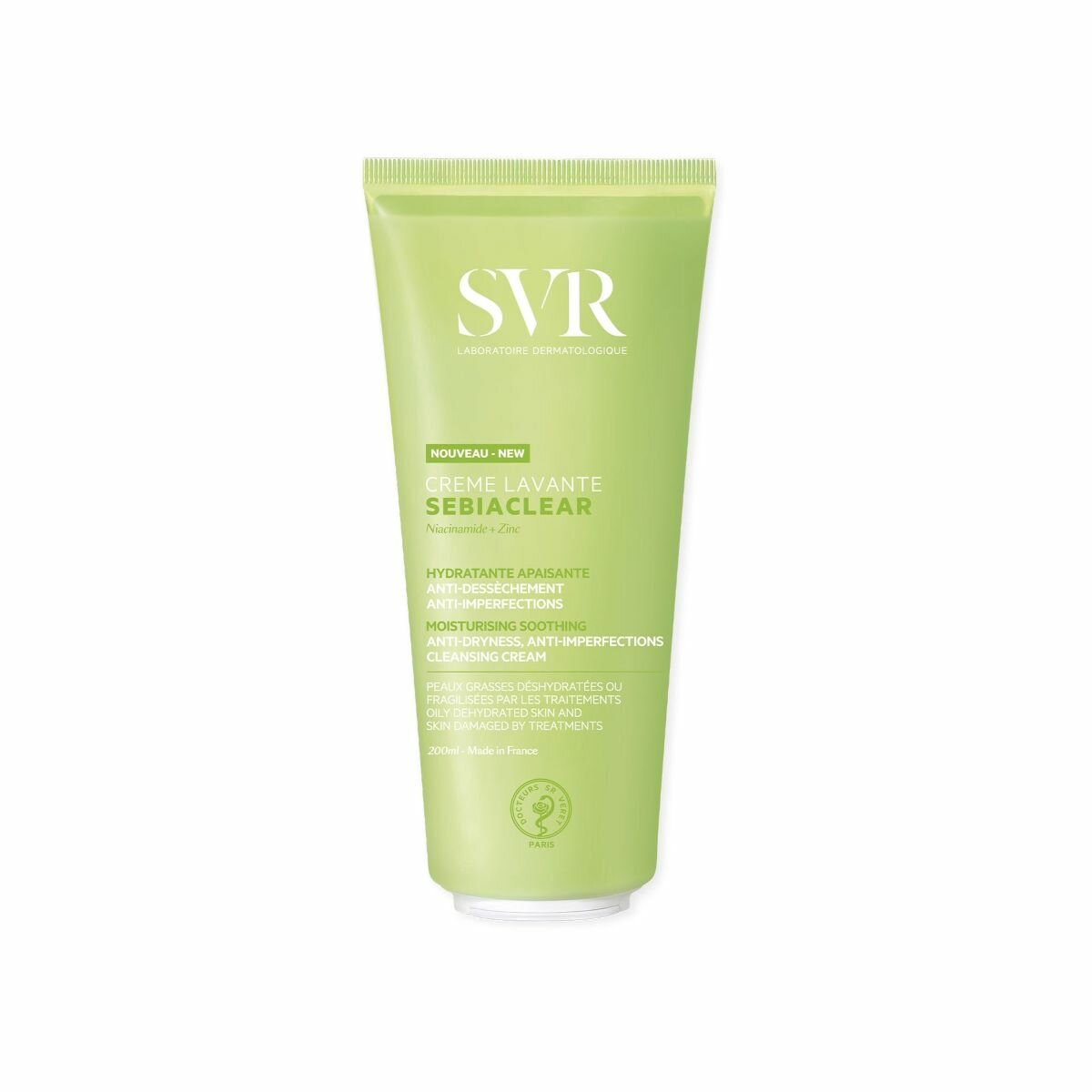 SVR себиаклир Пенящийся мусс, 200 мл | SVR SEBIACLEAR Cleansing cream