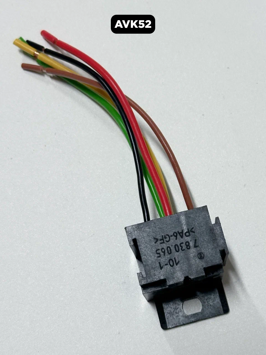 Разъем для подключения ПТФ 2pin, герметичный, для Audi и Volkswagen — фото 1