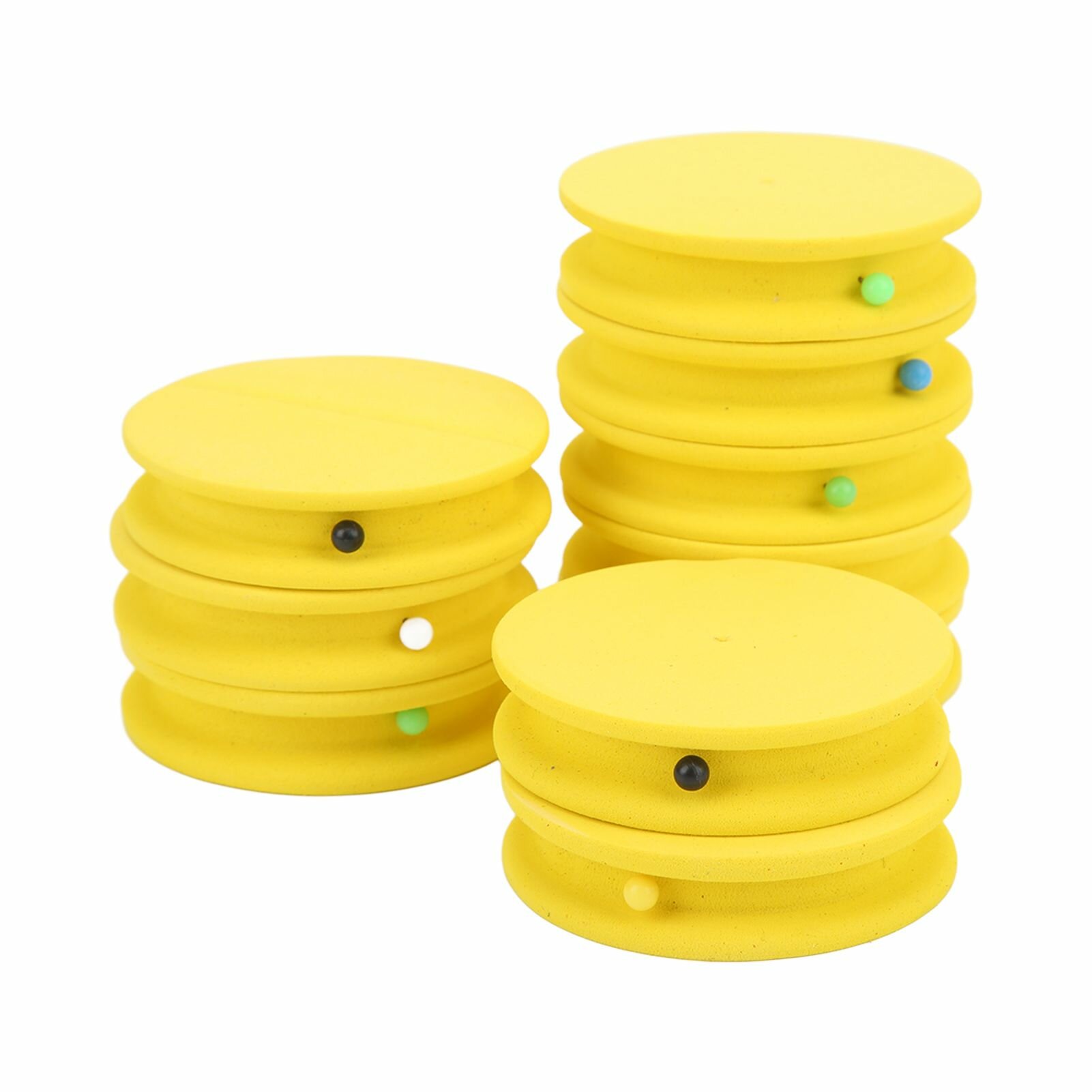 10 рыболовных катушек из вспененного ЭВА, многоцелевые намоточные доски для рыбалки на открытом воздухе, прочные и легкие аксессуары из желтого вспененного материала