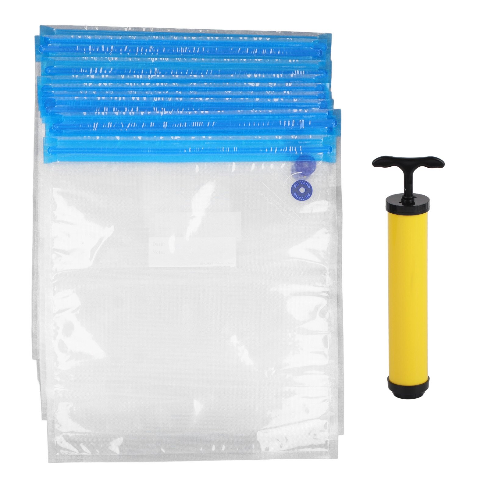 10Pcs 3D Printer Filament Vacuum Bags Set Hand Pump Sealing Clip Oxidation Preventing Storage Kit