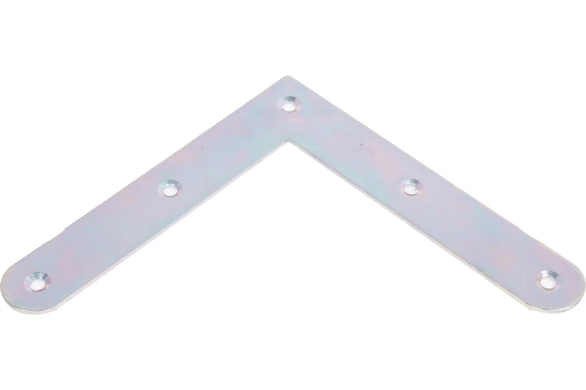 ALBERTS Плоский уголок оцинкованный 120x120x20 мм 339739, для монтажа металлоконструкций