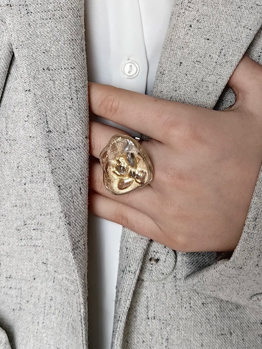 Кольцо, муранское стекло, стекло