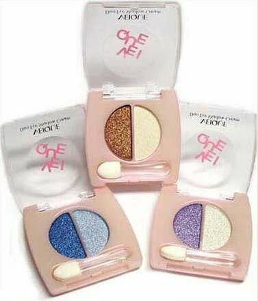 Veique Ve 03 Двухцветные тени для век с аппликатором №10