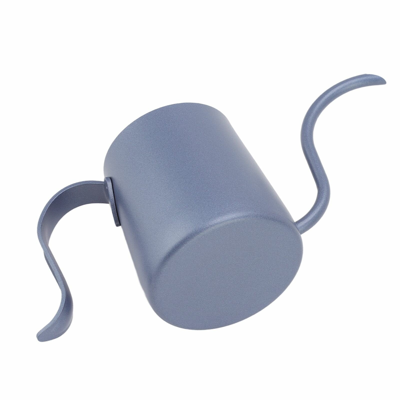 Чайник для кофе из нержавеющей стали 304, утолщенный тонкий длинный носик, 250 мл, чайник для кофе для дома, темно-синий