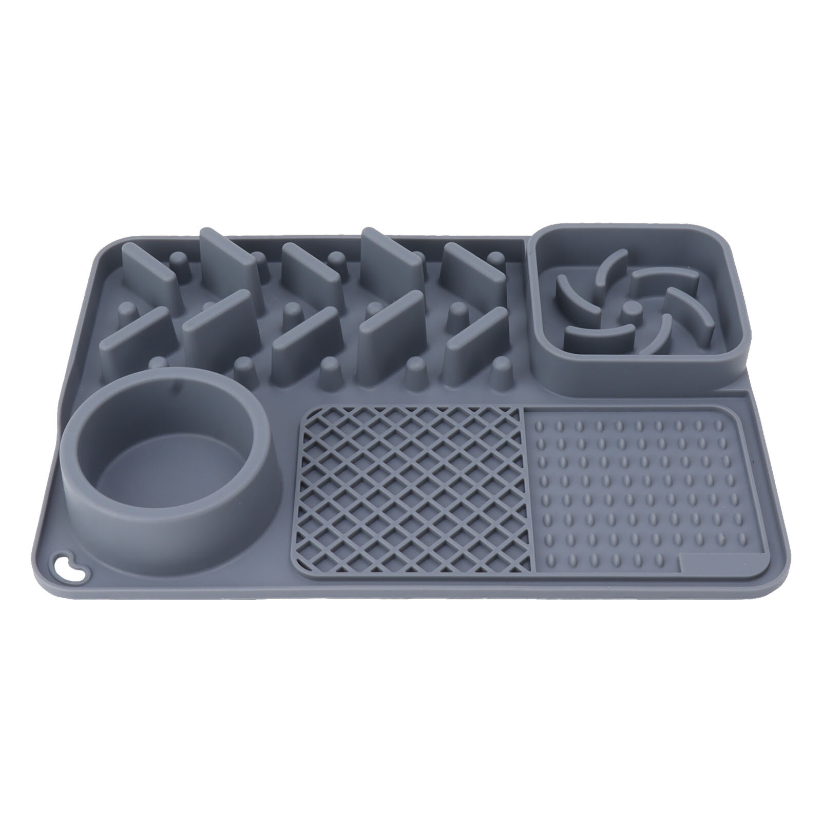 Коврик для лизания для собак, кошек, подушечки для лизания арахисового масла для собак, успокаивающий коврик для собак, коврик для медленной подачи, идеально подходит для купания, ухода за шерстью