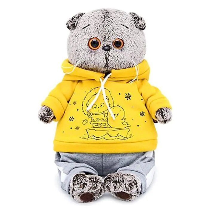 Мягкая игрушка Budi Basa Басик в спортивном костюме 25 см Ks25-097