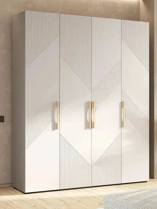 Шкаф распашной Ирис 4-х ств.(1800) (Кашемир, Кашемир) МИФ